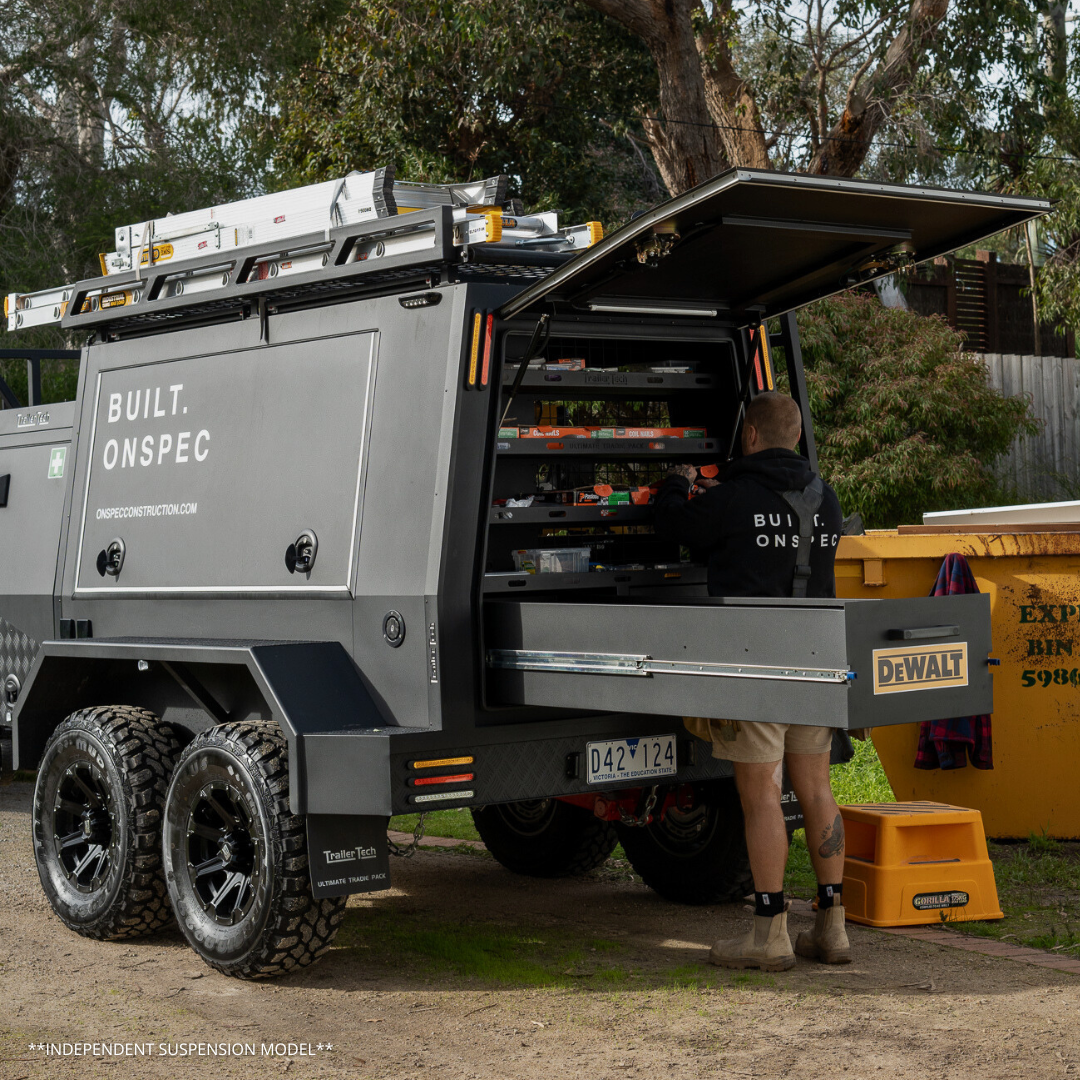 Tradie Trailer - Builders Trailer - Tradesman Trailer – Trailer Tech