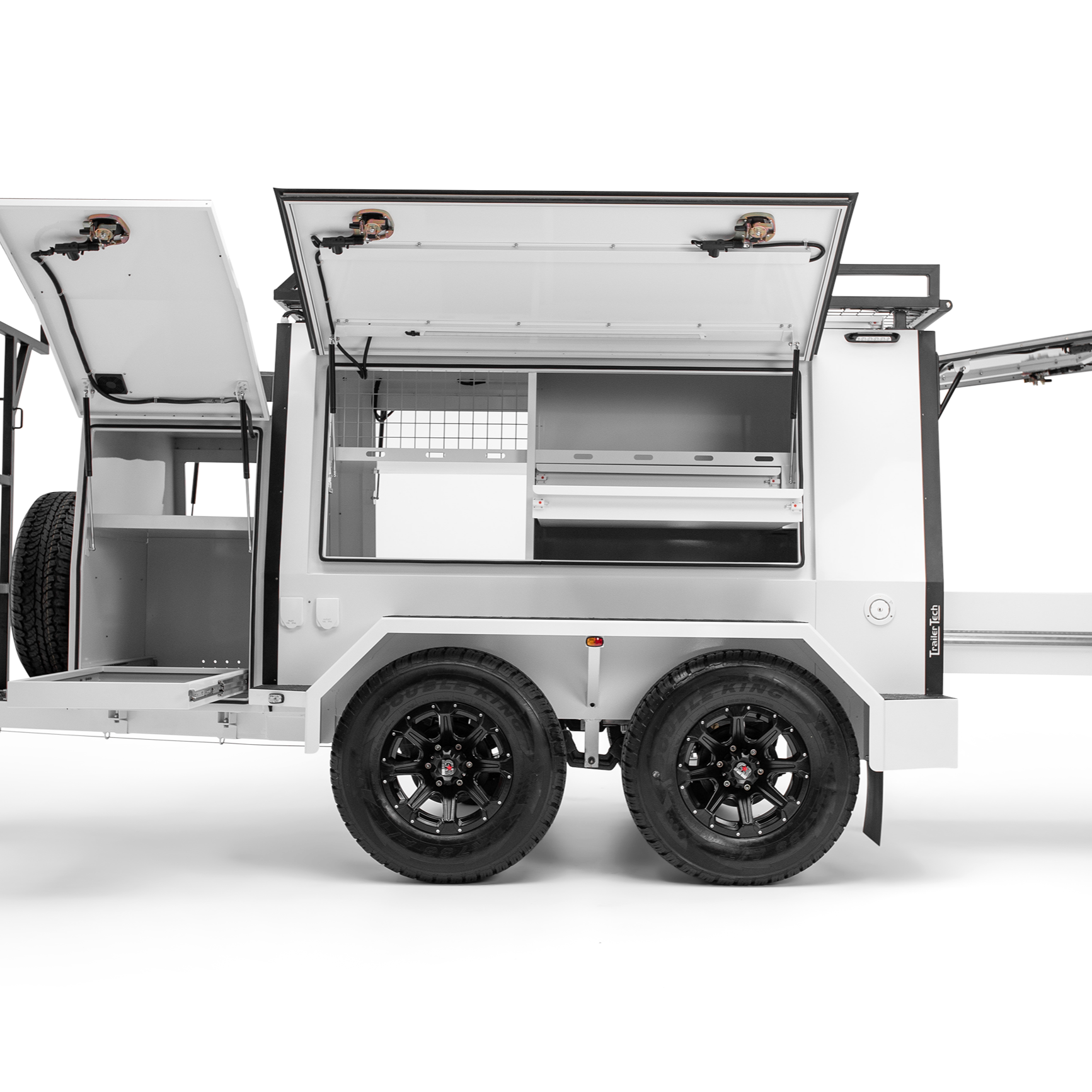 Central Locking Handles with Keys (Whale Tail) – Trailer Tech