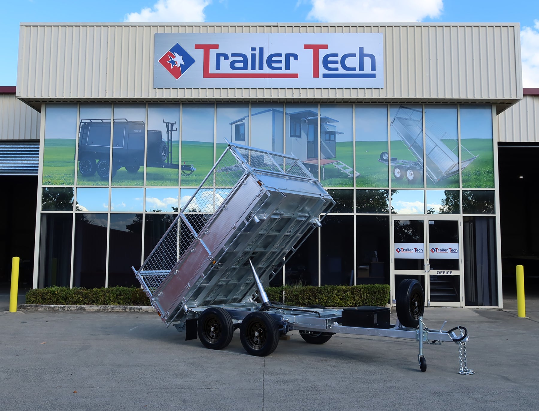 Tipper Trailers - 3-Way Tipping Trailers - Box Tandem Trailer – Trailer ...