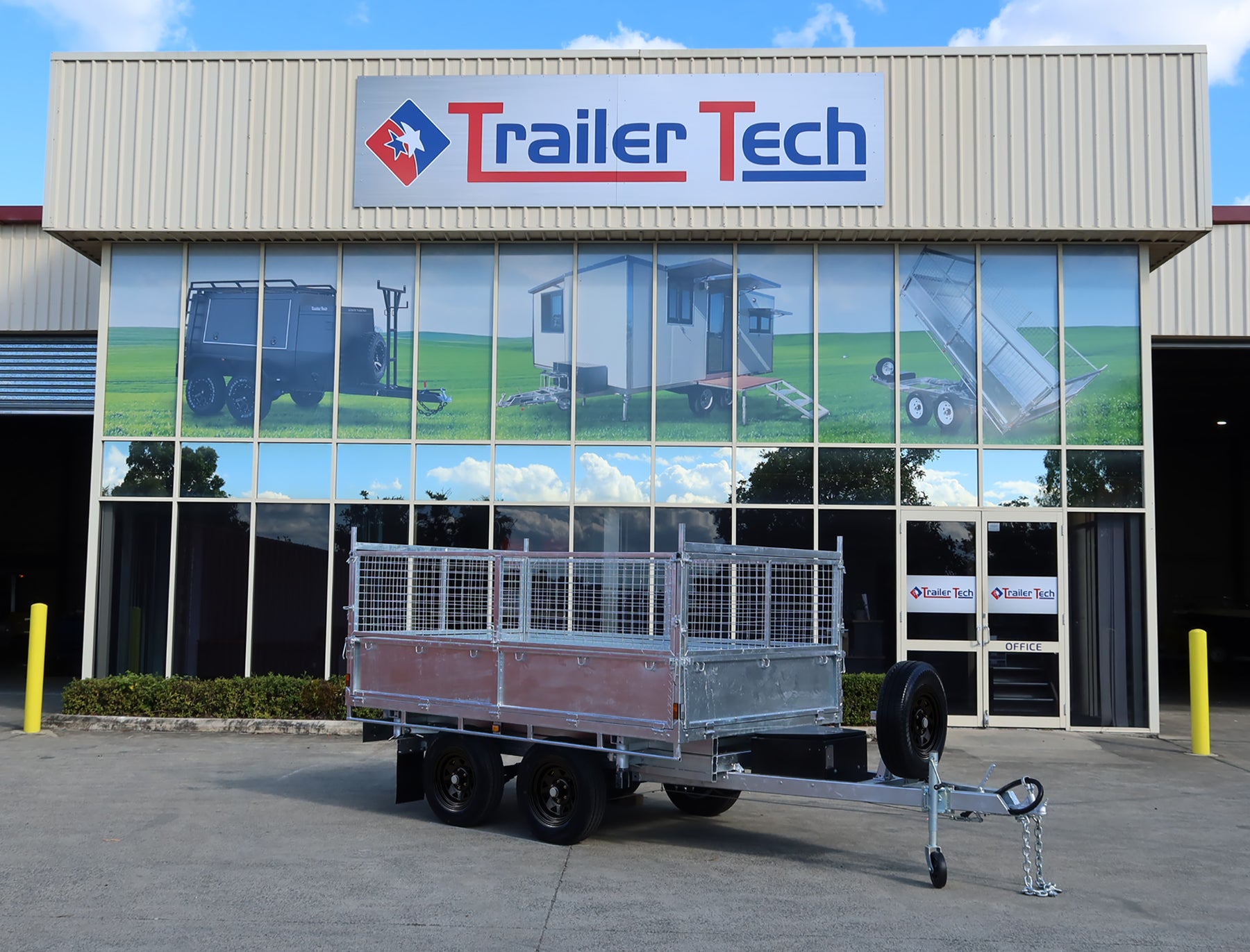 Tipper Trailers - 3-Way Tipping Trailers - Box Tandem Trailer – Trailer ...